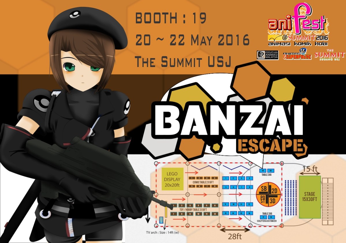 Banzai Escape Booth – Xenoaisam Website